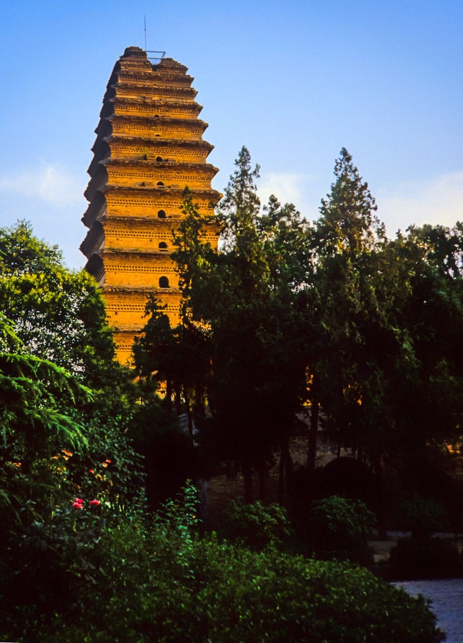 Small Wild Goose Pagoda Xi'an | Richard Davis Photography
